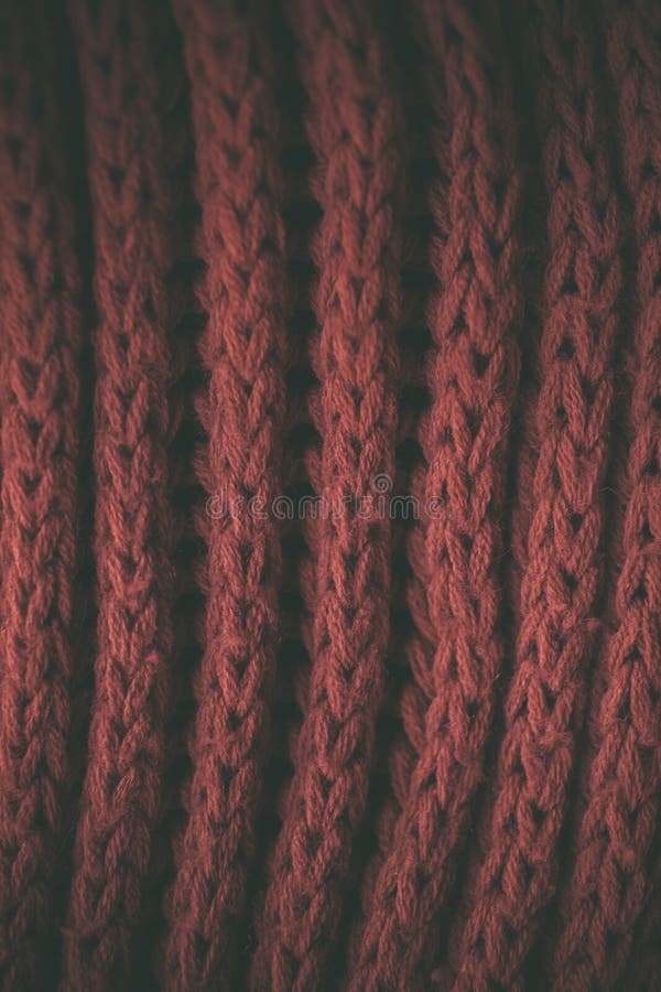 Red Vintage Knitted Fabric Texture and Background for Designers ...