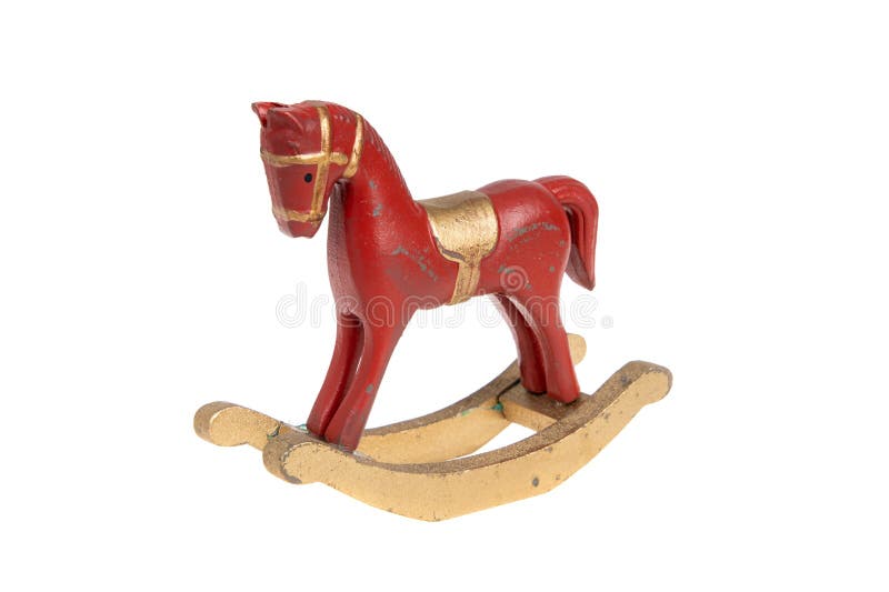 Vintage rocking horse stock photo. Image of retro, riding - 16474514
