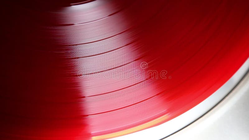 Colored Vinyl Record Spinning. Music Nostalgia. Retro Vibes, Vintage ...