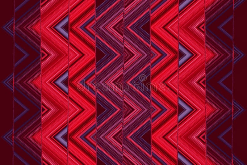 Red and Violet Colored Abstract Zig Zag Background Stock Illustration ...