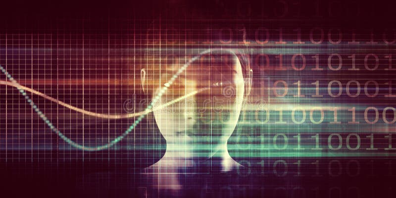 Red virtual stock de ilustración. Ilustración de virtual - 157370073