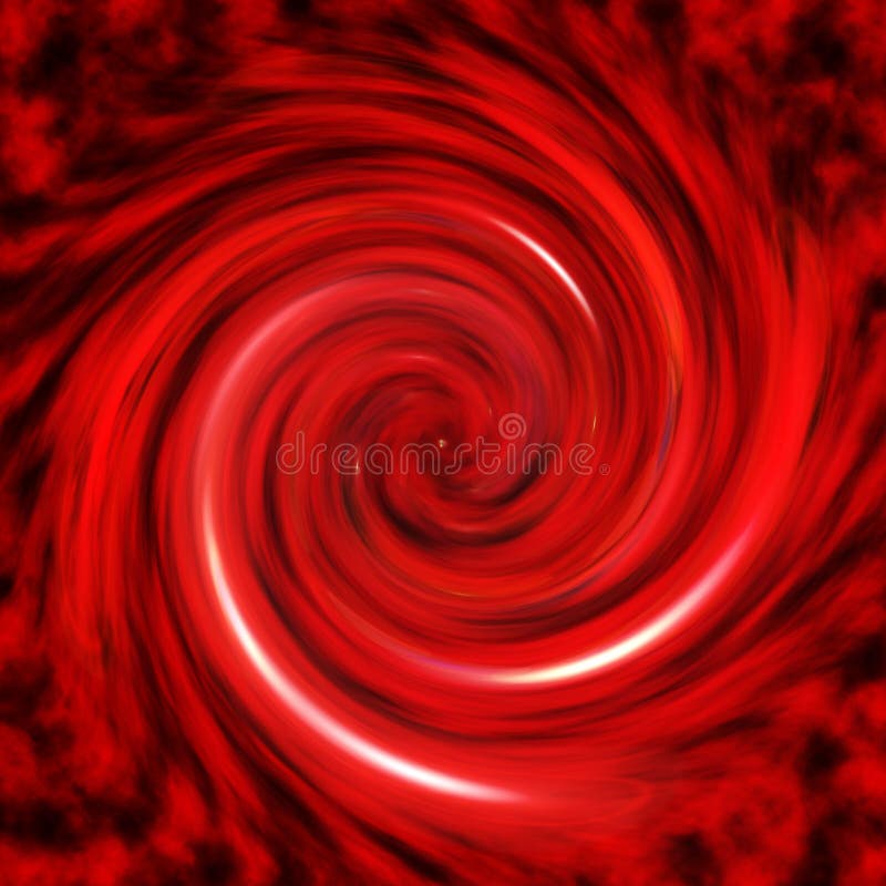 Red Vortex Abstract Background Pattern Stock Illustration ...