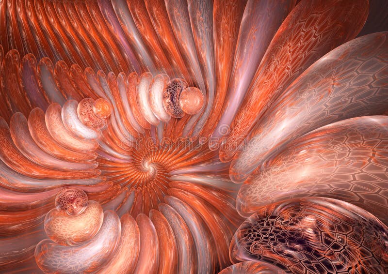 Red vortex stock illustration. Illustration of swirl - 49511477