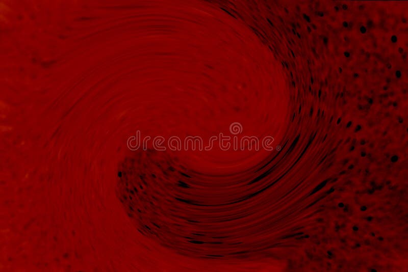 Red Vortex with Black Backdrops Stock Image - Image of digital, spiral ...