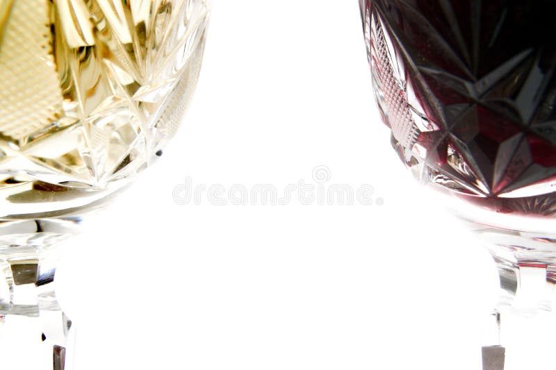 Red vs. white stock photo. Image of alcoholic, classic - 2026972