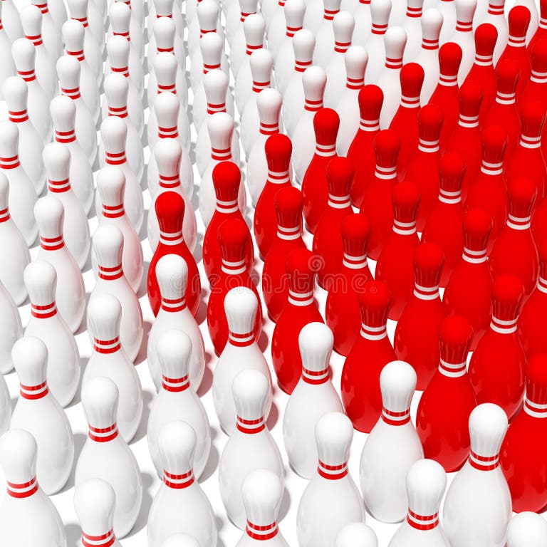 Red vs white stock illustration. Illustration of render - 2505835