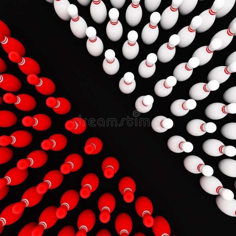 Red vs white stock illustration. Illustration of team - 2505845