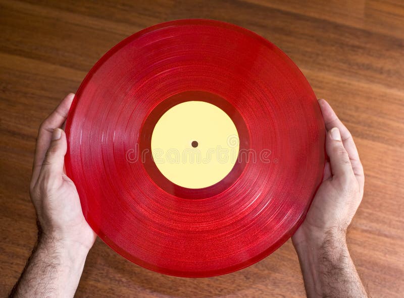 Record Player with Phonorecord Stock Image - Image of record, rock ...