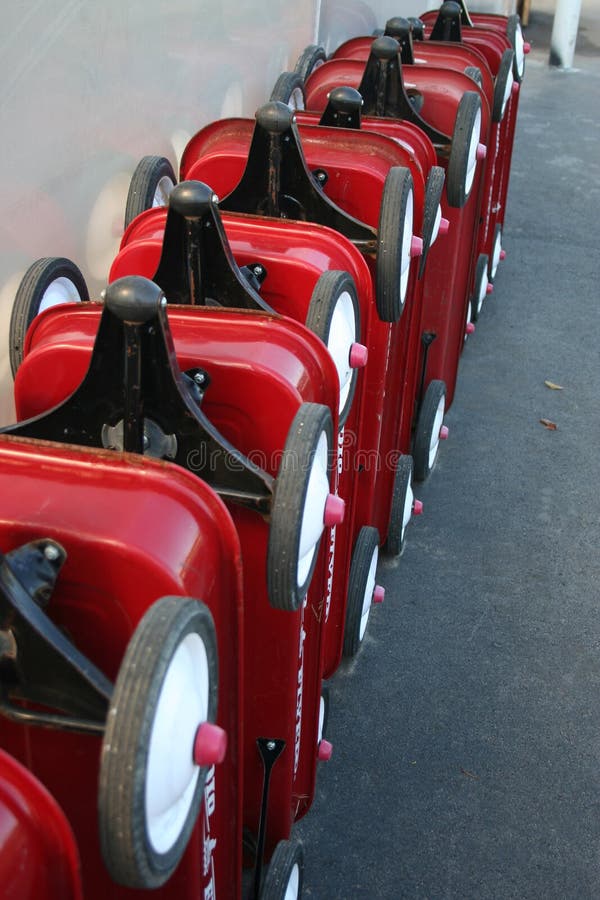 Red Wagons Picture. Image: 1540754