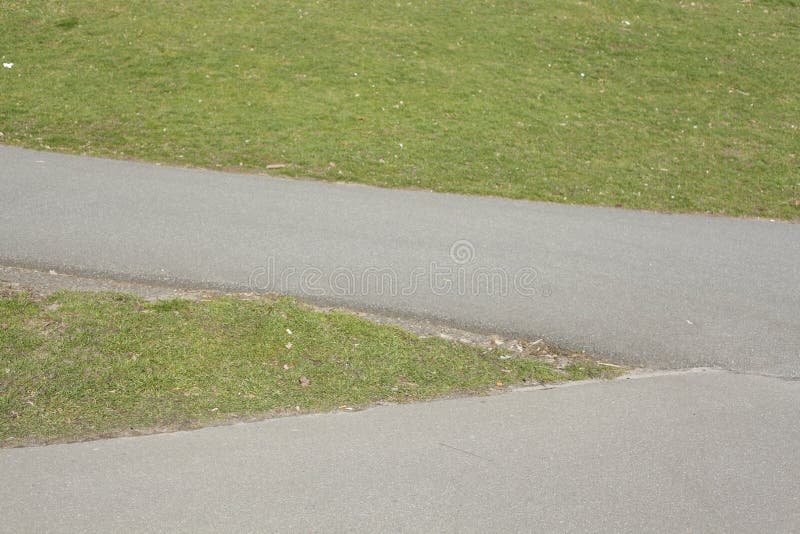 Red Walk in a Park stock photo. Image of grasses, europe - 95193740