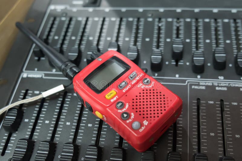 A Professional Media Switchboard System Stock Photo - Image of forward ...