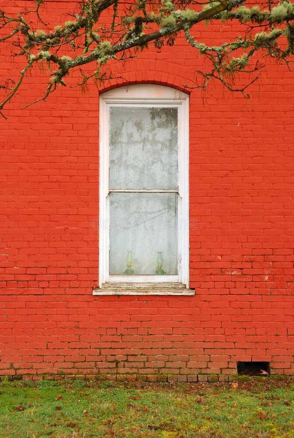 Red Wall stock photo. Image of decorative, wall, weathered - 27717058