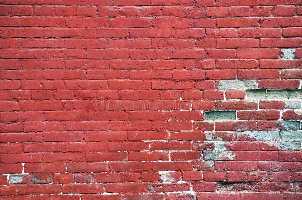 Red Wall stock image. Image of background, wall, block - 60830559