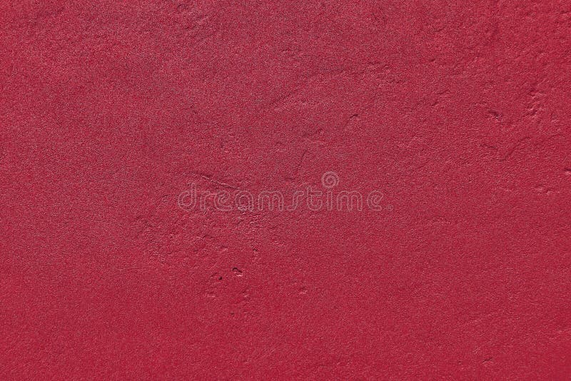 Red Wall Plaster Texture Background. Wall Texture with a Rough Plaster ...