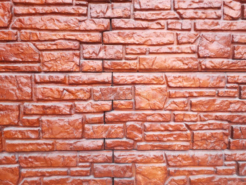Red wall of stone tiles stock image. Image of wall, nred - 113115973