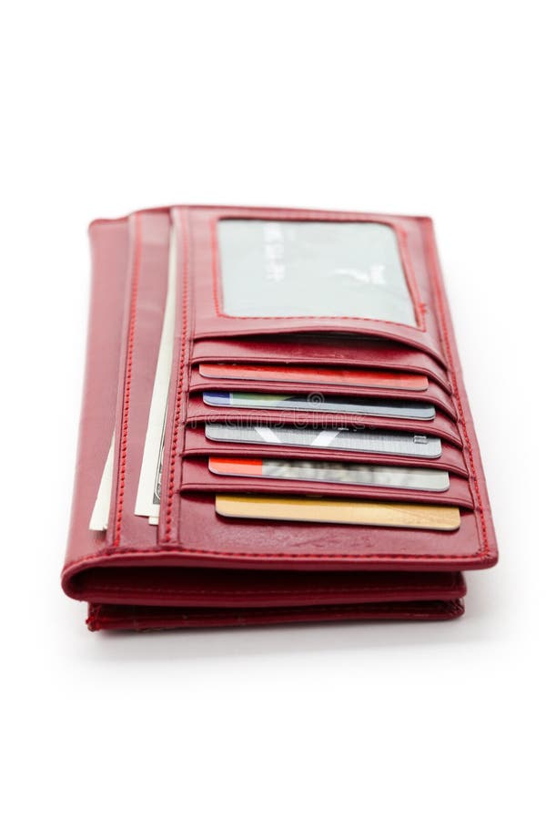 Wallet stock image. Image of credit, portfolio, billfold - 13557687