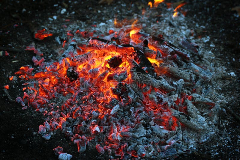 Red Warm Dying Fire Background Texture Stock Photo - Image of decay ...