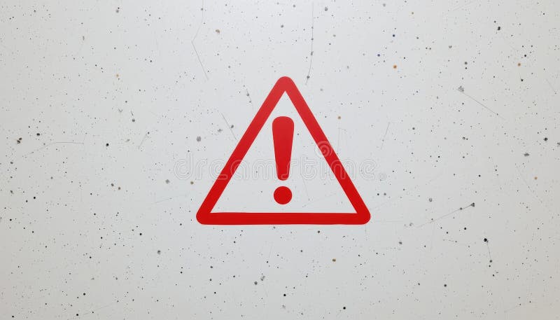 Red Warning Exclamation Stock Illustrations – 12,364 Red Warning ...