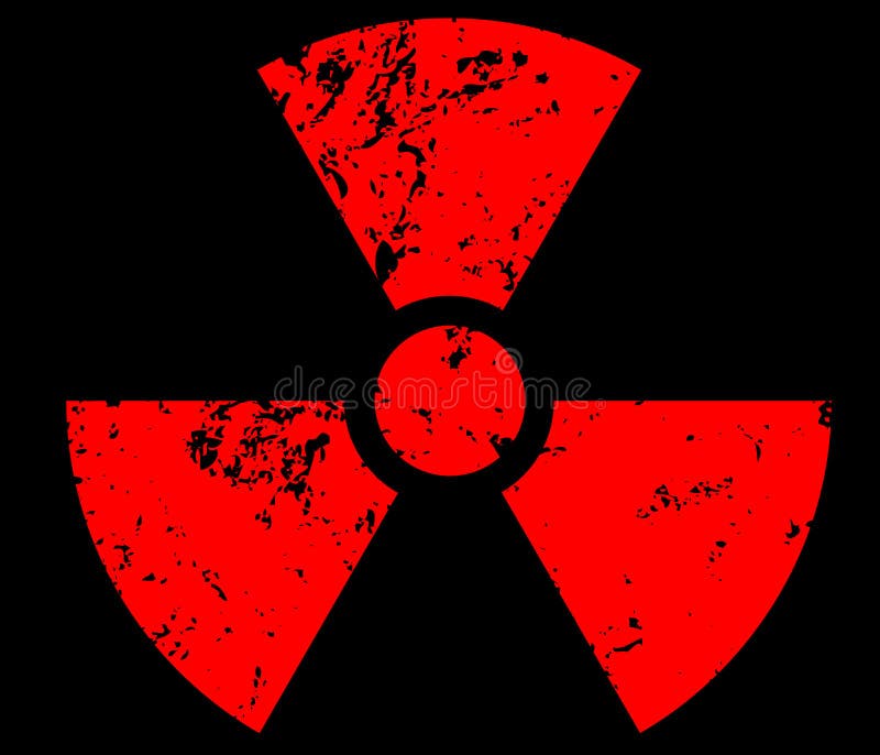 Radioactivity Symbol Nuclear Sign Icon Outline Set White Color Vector ...