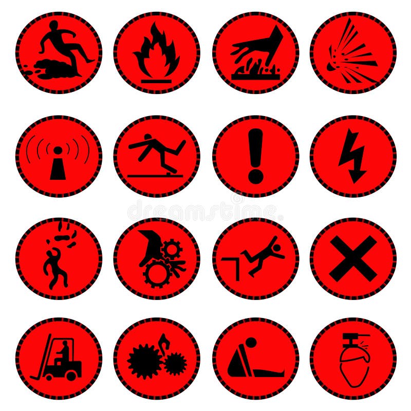 Danger lab icons stock vector. Illustration of healthcare - 13514175