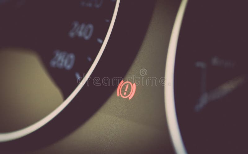 Red warning symbol stock photo. Image of repairing, light - 64630504