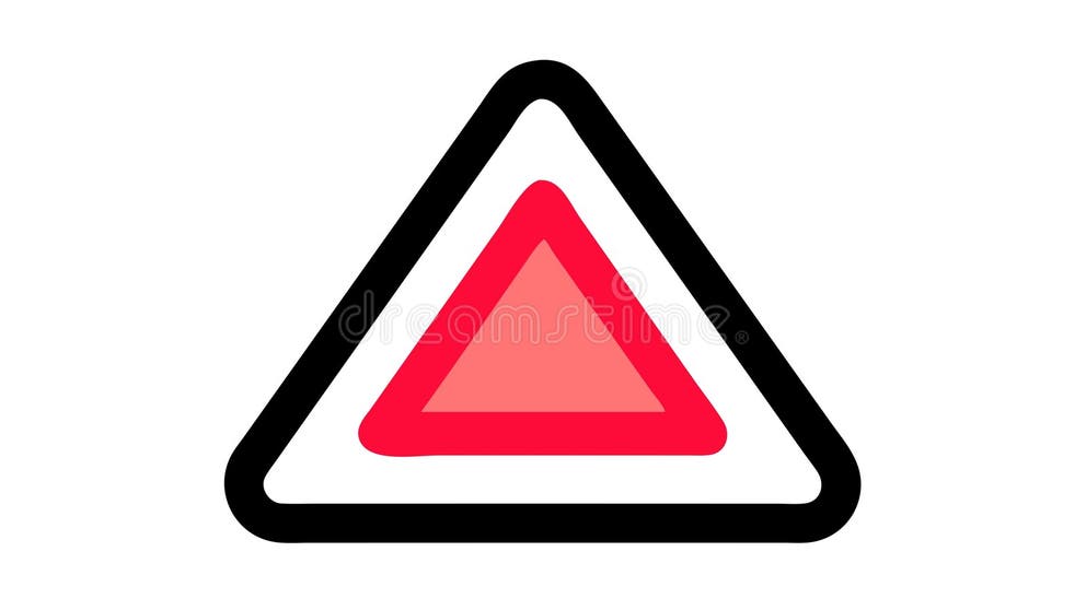 Critical Alert Triangle Stock Illustrations – 506 Critical Alert ...