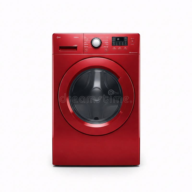 Red Washing Machine Stock Illustrations – 1,835 Red Washing Machine ...