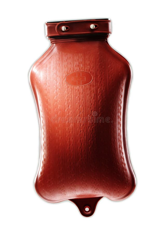Red water bottle first aid stock image. Image of medical - 13472395
