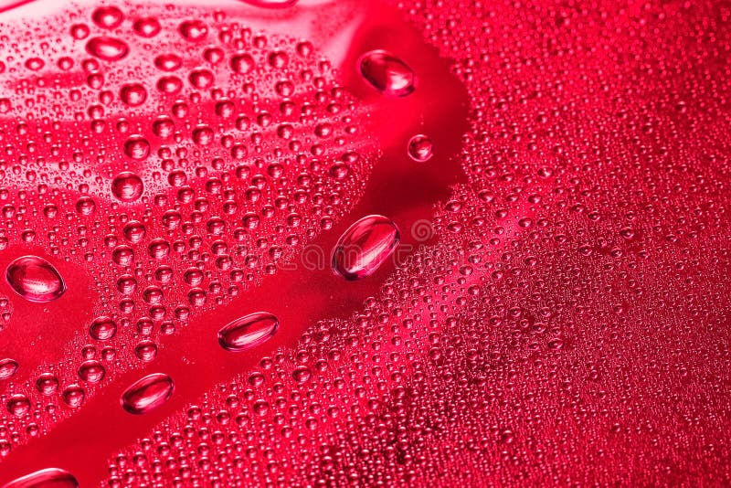 Red Water Drop Picture. Image: 6809726