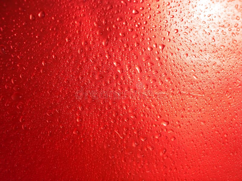 Red Water Drop for Background Stock Photo - Image of refreshing, live ...