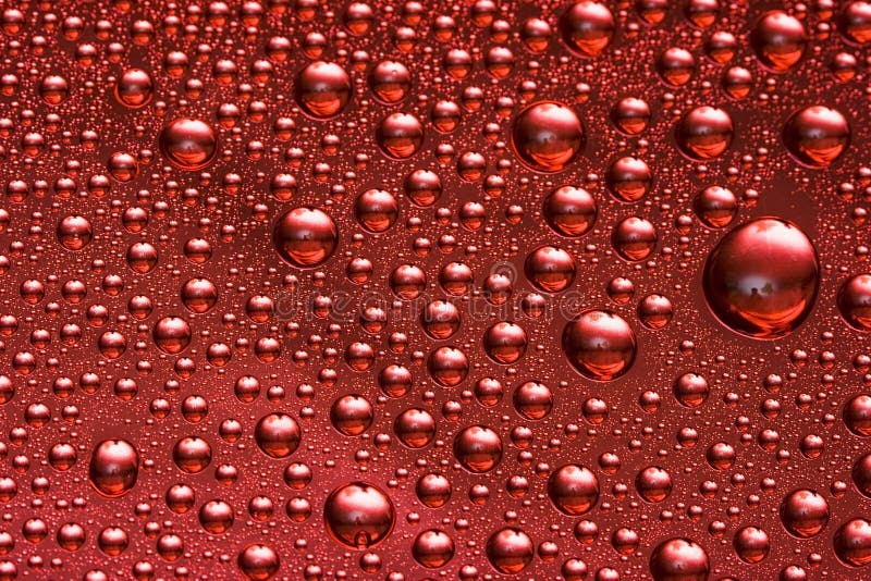 Red Water Drop for Background Stock Photo - Image of ocean, drop: 4643388