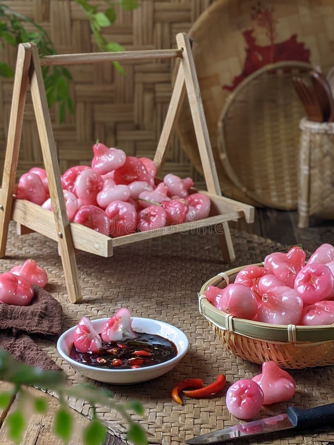 Red water guava stock photo. Image of kampung, fresh - 264502244