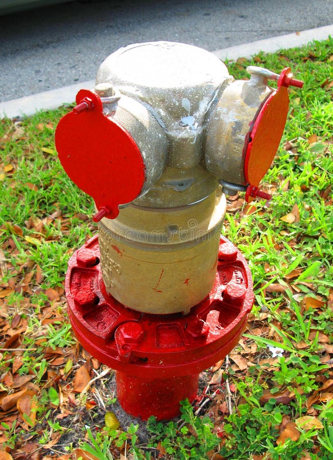 Red Water Hydrant stock photo. Image of face, equipment - 118289270