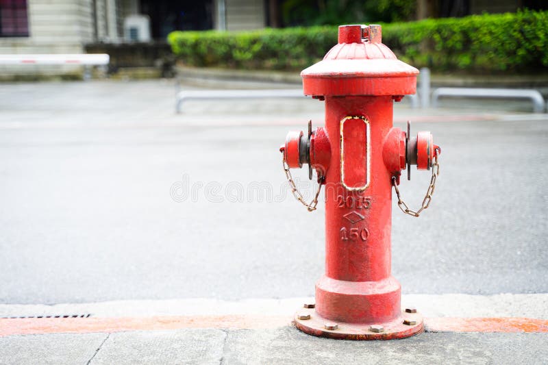 Red Water Nozzle, Special Water Use for Emergency Aid or Fire ...