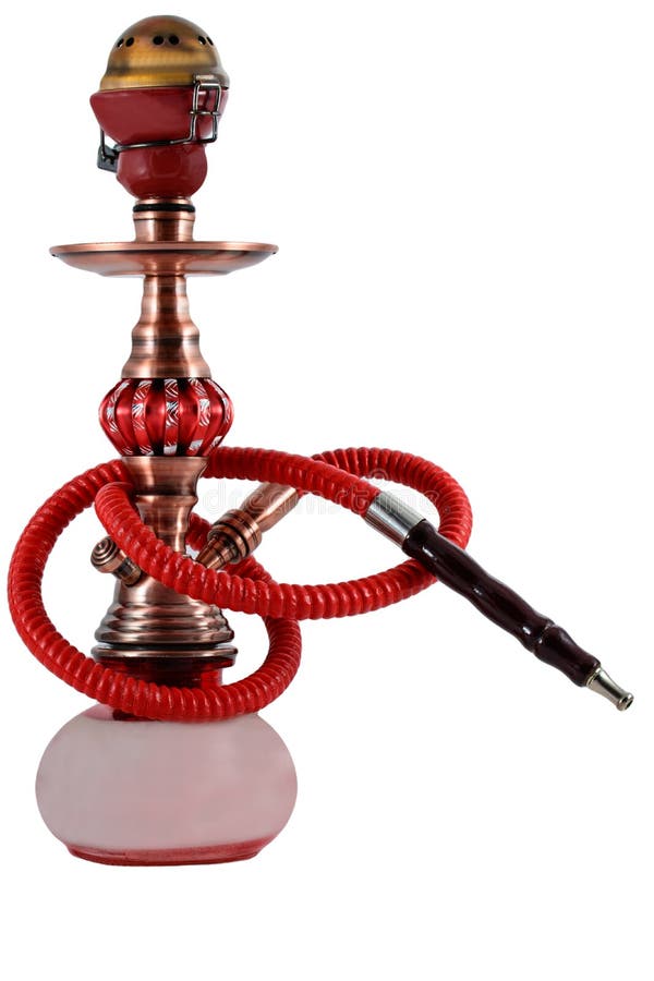 Red water pipe stock photo. Image of tunisia, pipe, tradition - 40586880