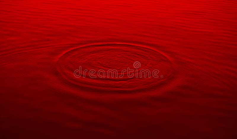Red Water Ripple Texture Pattern Stock Photo - Image of droplet, ripple ...