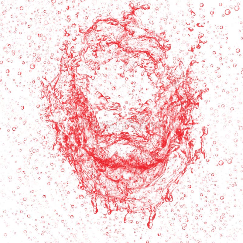 Red Water Splash Object stock image. Illustration of wave - 272665359