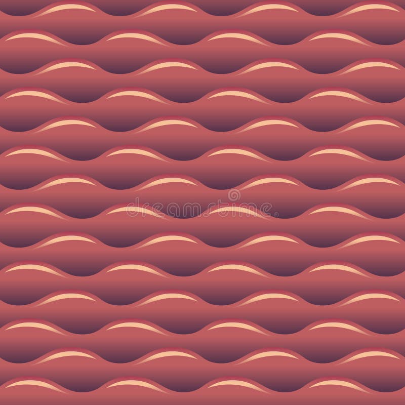 Red Water Waves Seamless Vector Background Texture Stock Vector ...