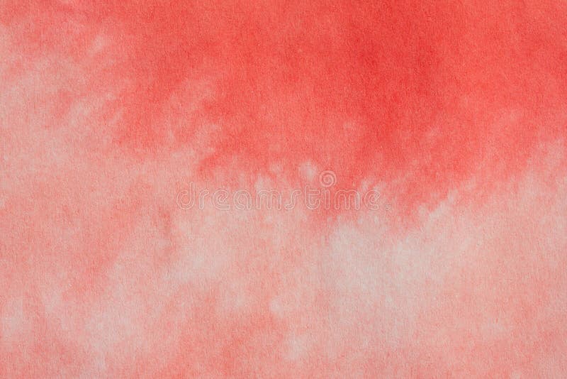 Red Watercolor Pastel Painted On Paper Background Texture Stock Image ...