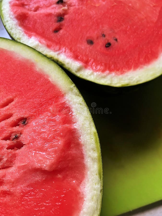 Red Watermelon, Juicy Fruit, Cut Watermelon Stock Photo - Image of ...