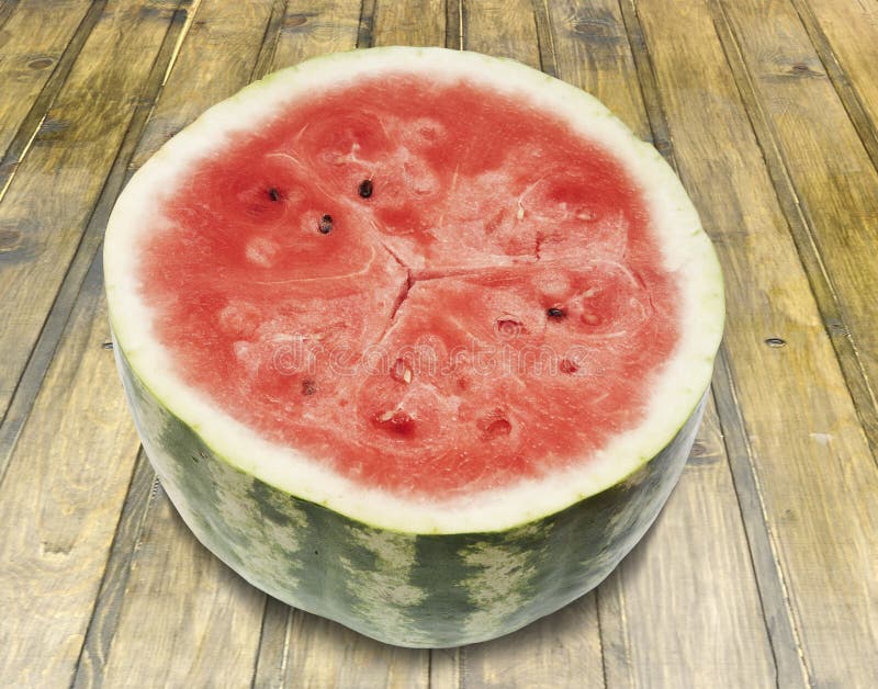Red watermelon stock image. Image of black, weathered - 34475597