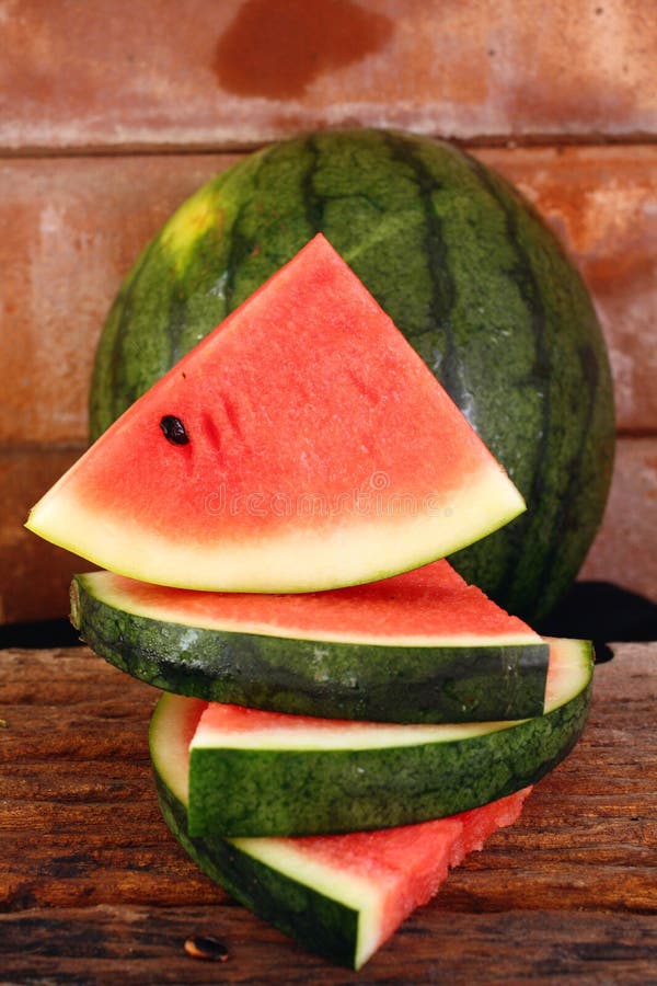 Red watermelon stock image. Image of sugary, slice, nutrition - 38366307