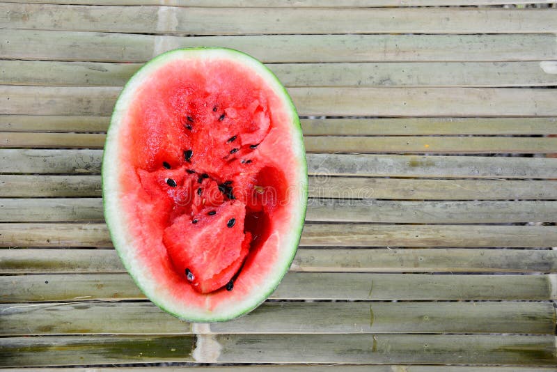 Red watermelon stock photo. Image of sunday, sweet, watermelon - 100735074