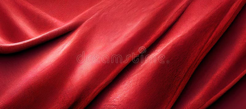 Red Wave Cloth Texture Background Stock Illustration - Illustration of ...