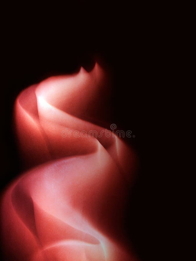 Red Wave Light Painting Asbtract Stock Image - Image of design, wave ...