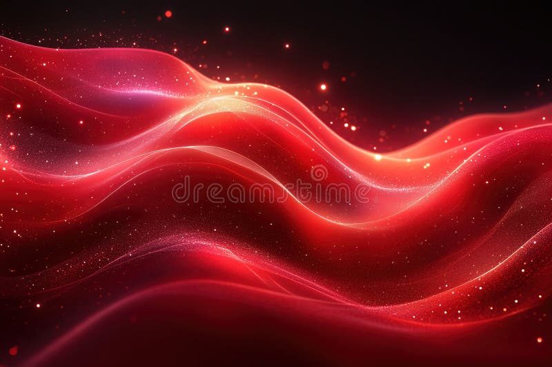 Red Wave Pattern Background Bold Artistic Design Theme Stock Photos ...