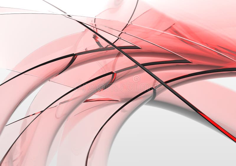 Red waves stock illustration. Illustration of reflexion - 58559663