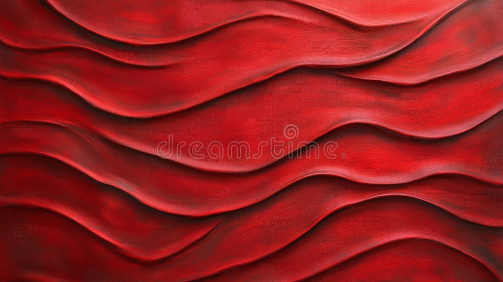 Red Wavy Texture Background Abstract Design Stock Illustration ...