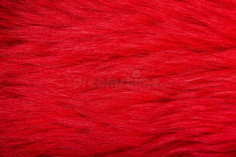Red fur stock photo. Image of jacket, fold, expensive - 181532652