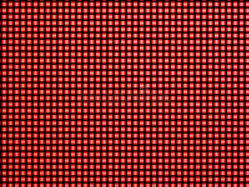 Red Weave Pattern Background Stock Illustration - Illustration of ...